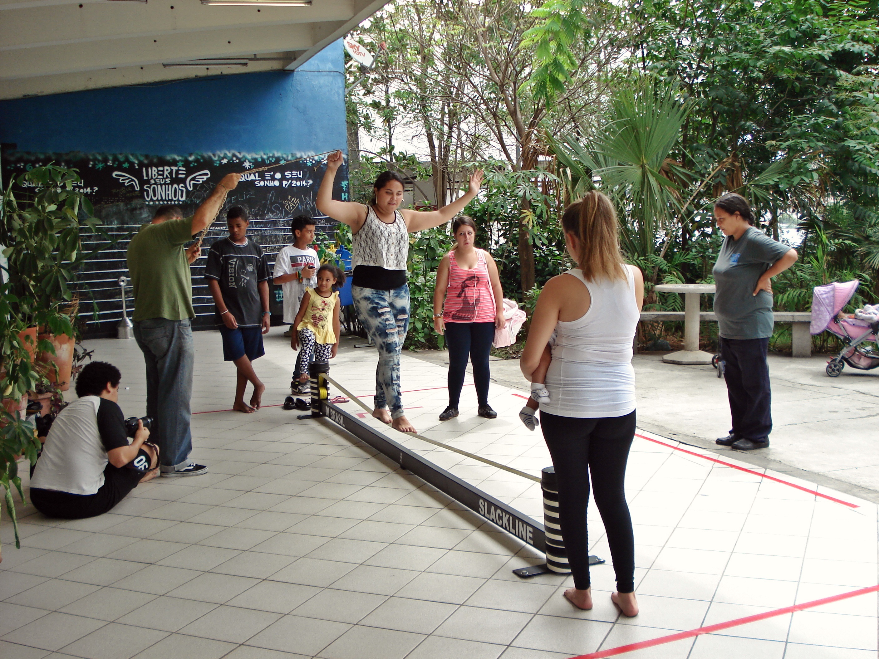 Slackline Base 3 metros Aluguel | Di Brasil Adventure